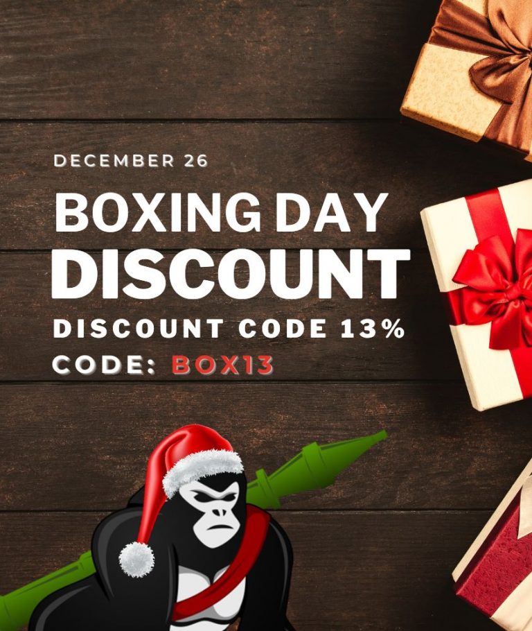 Boxing Day Discount Code - Gorilla Seeds News